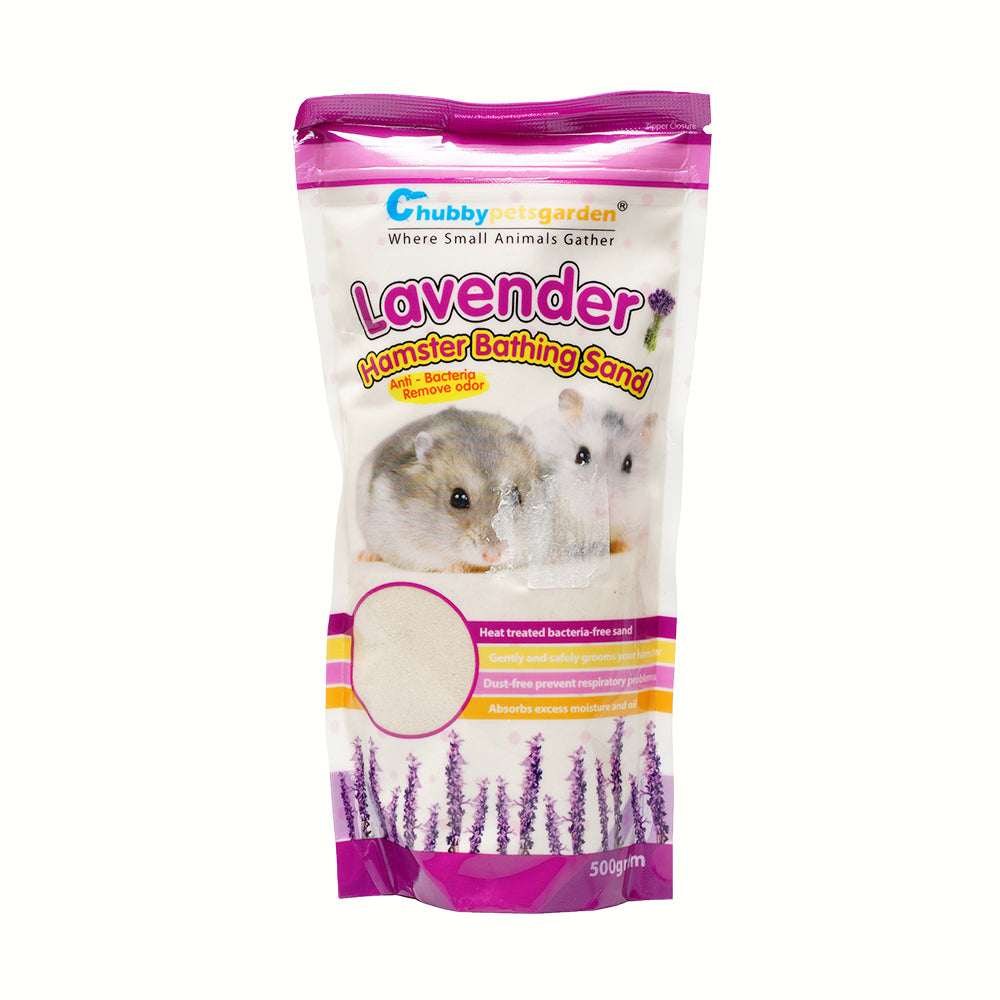 Hamster Bathing Sand Lavender 500g – Petswonderland