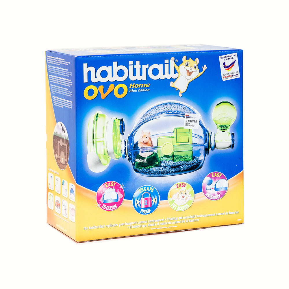 Habittrail Ovo Home Blue – Petswonderland
