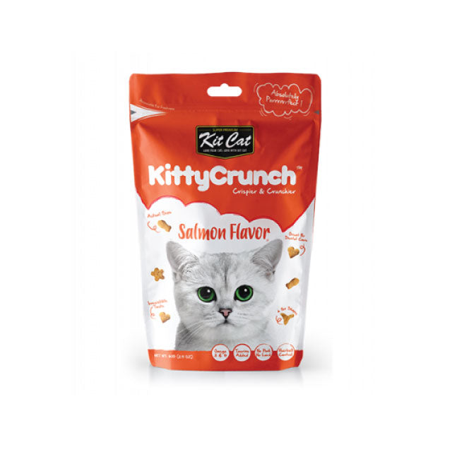 Kit Cat Kitty Crunch Salmon Treats 60g – Petswonderland
